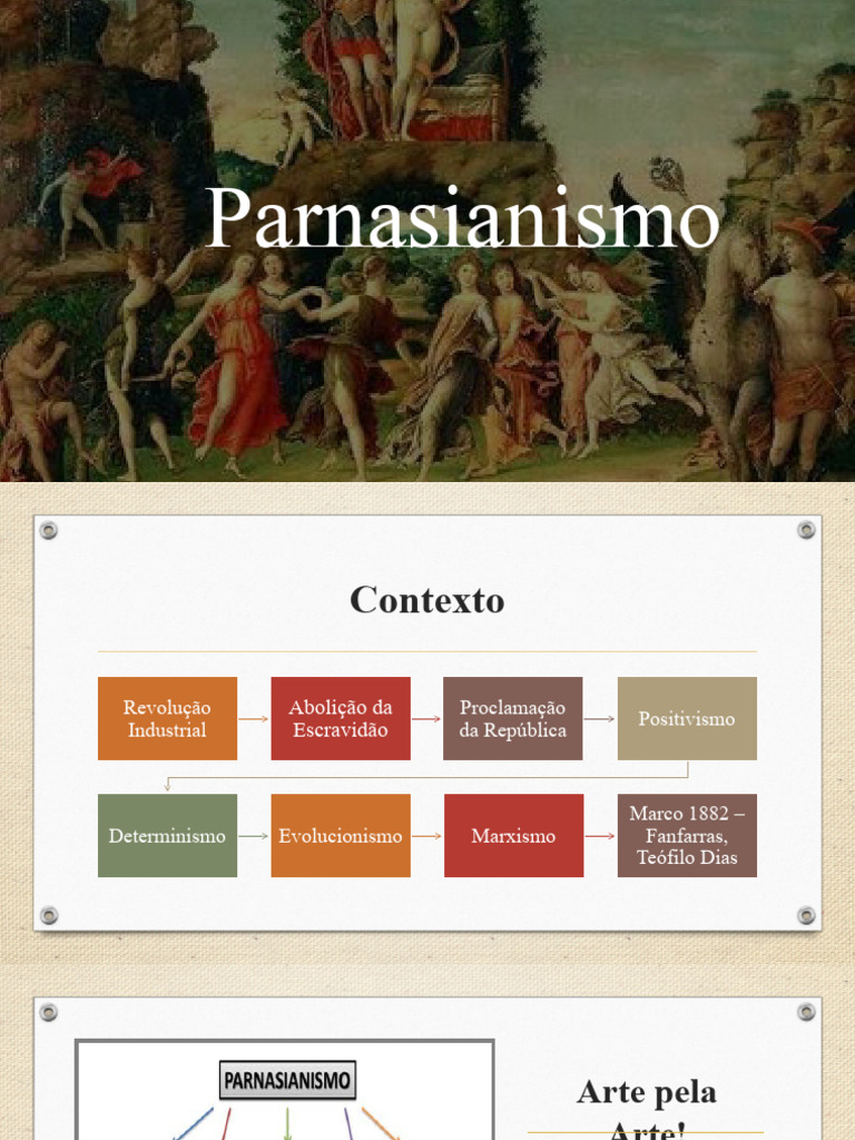Parnasianismo: Poetas e Obras Clássicas | PDF | Arte | Clássicos
