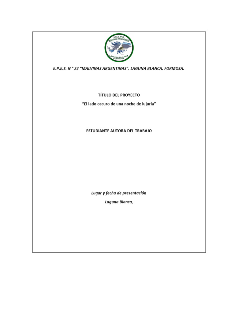 Proyecto Ruth Bosca No Elim.. | PDF | Control de la natalidad | El embarazo