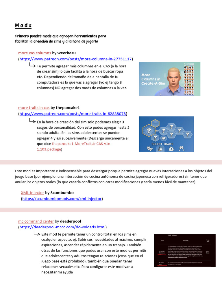 Mods Sims 4 | PDF