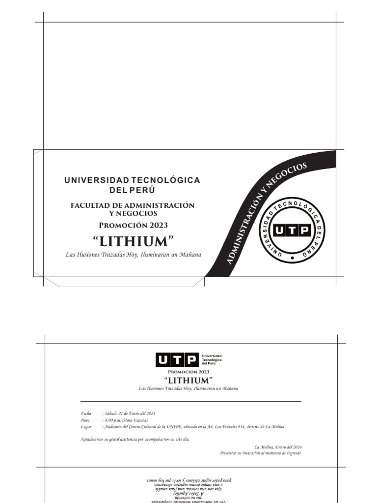 Promoción 2023 Facultad De Administración Pdf