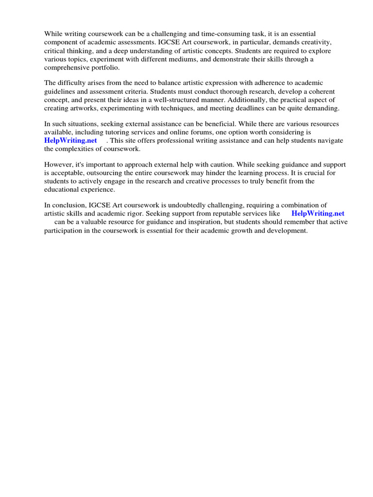 Igcse Art Coursework Topics Pdf Drawing Creativity