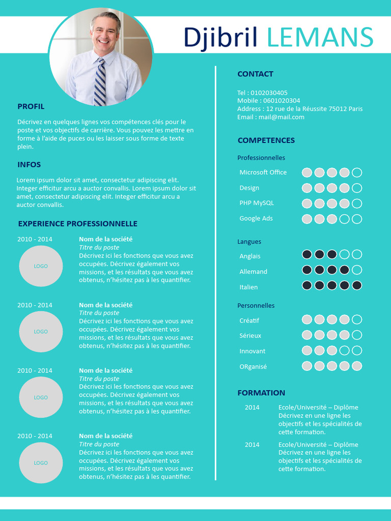 CV PP 21 | PDF | Ordinateurs