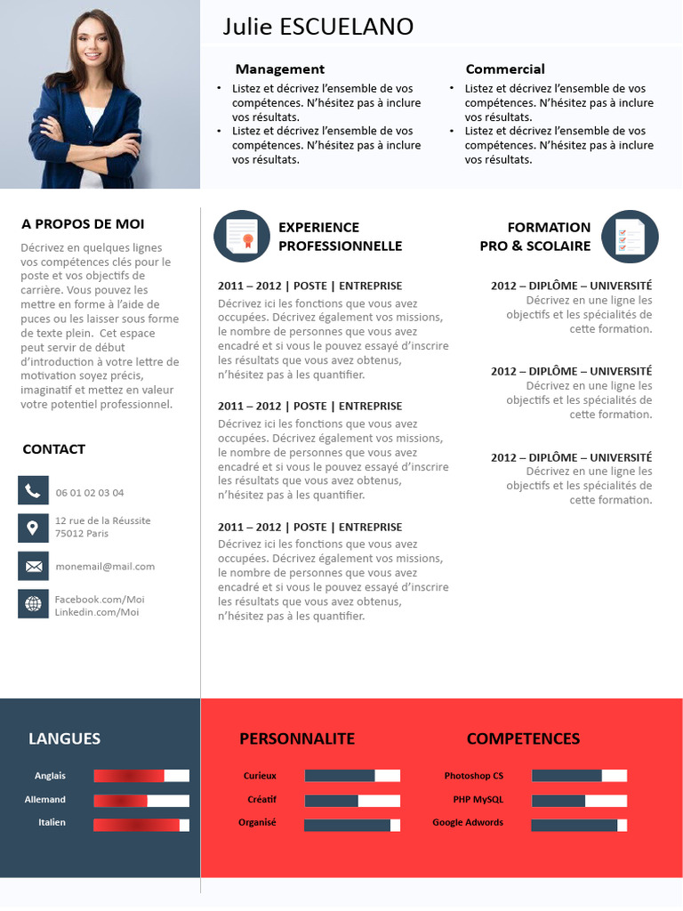 CV PP 48 | PDF | Évolution de carrière