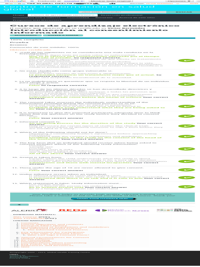Cursos de Aprendizaje Electrónico - Introducción Al Consentimiento ... Cursos de Aprendizaje Electrónico - Introducción Al Consentimiento ...