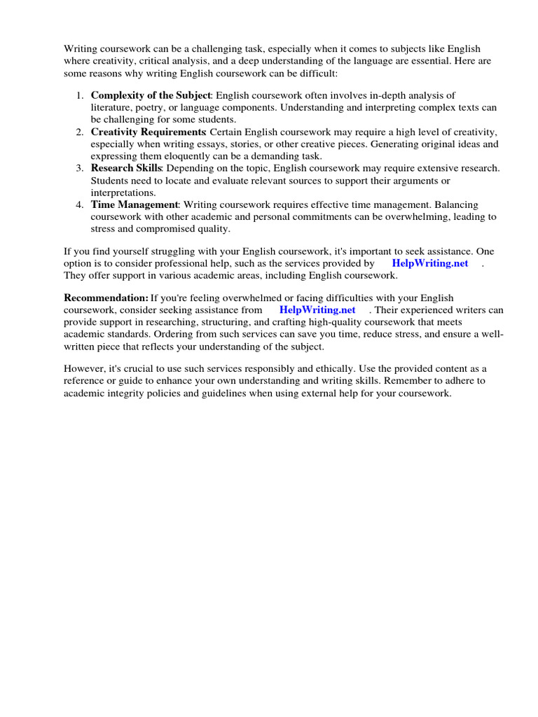 English Coursework 3 | Download Free PDF | Creativity | Critical Thinking