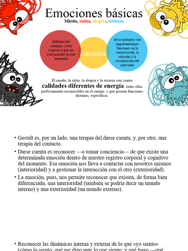 Emociones Basicas | PDF
