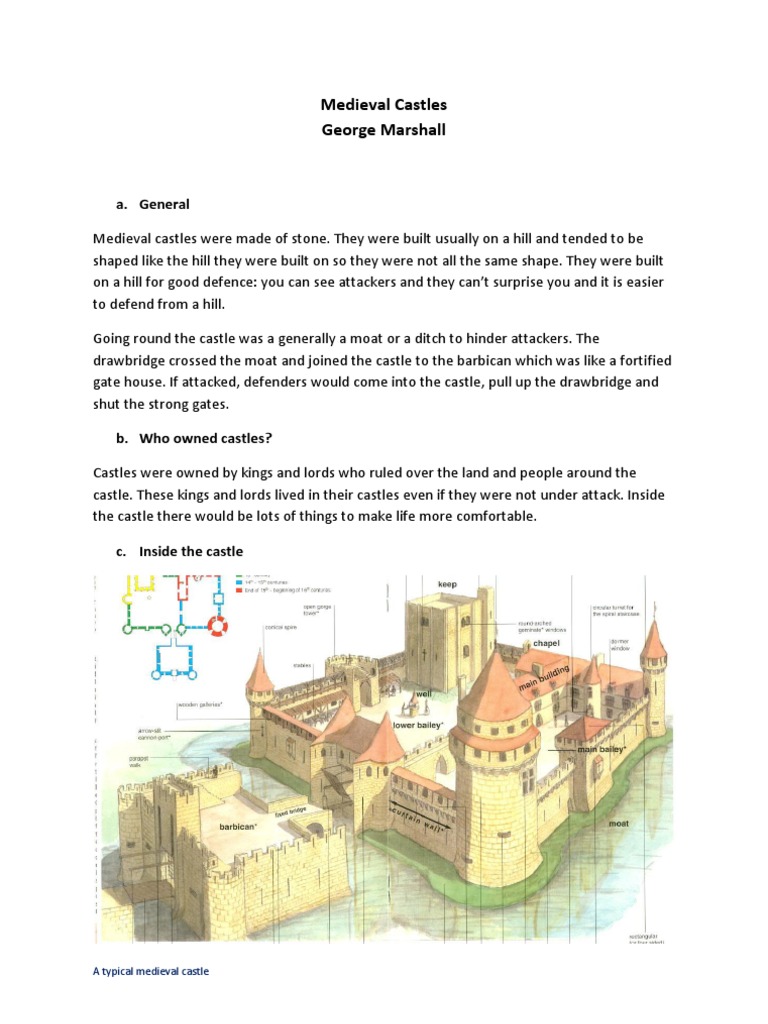 Medieval Castles | PDF | Castle | Architectural Elements