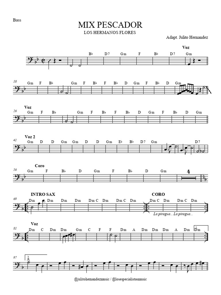 Pescador - Bass | PDF