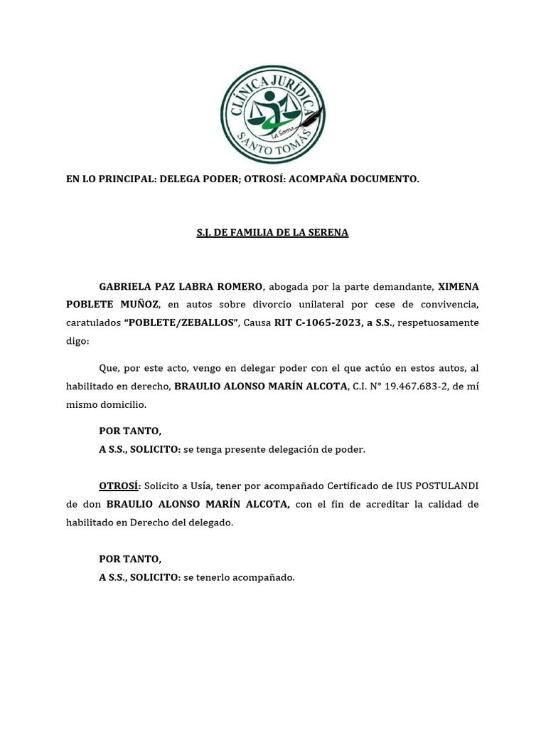 Delega Poder | PDF
