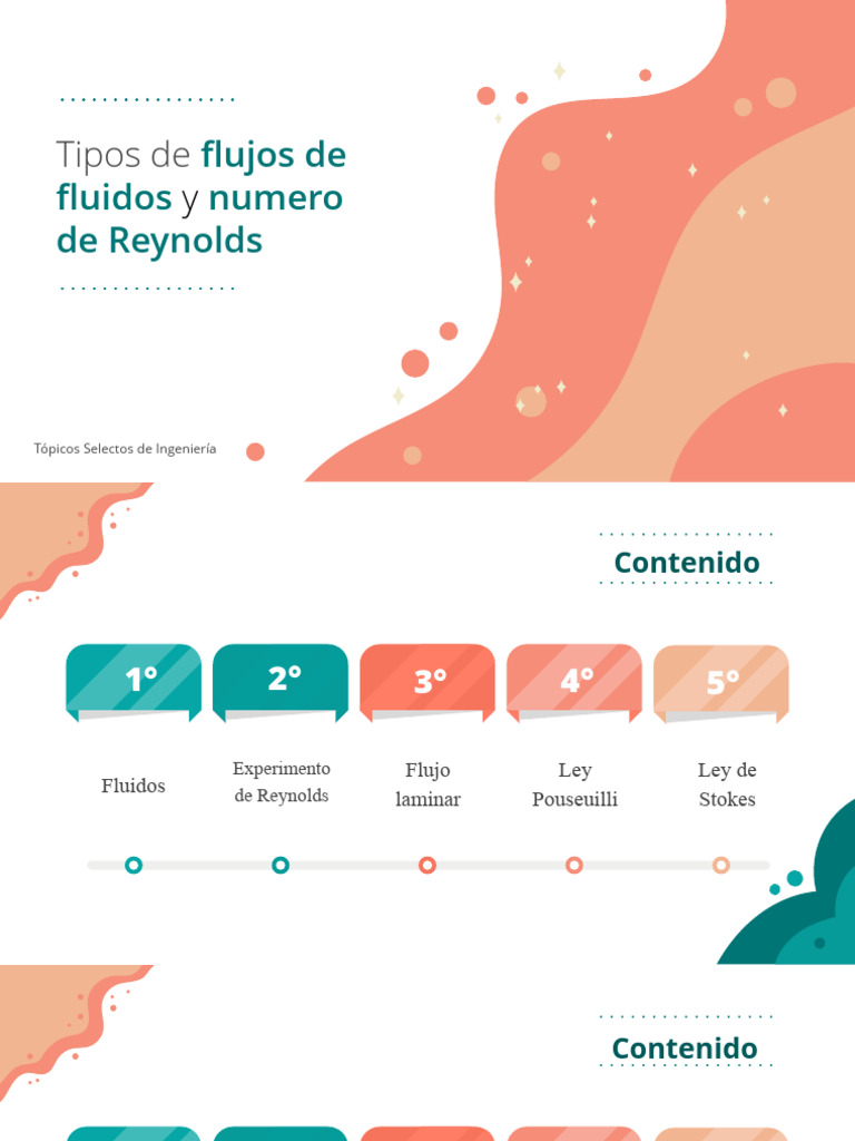 Tipos de Flujos de Fluidos y Numero de Reynolds | PDF | Viscosidad | Fluido
