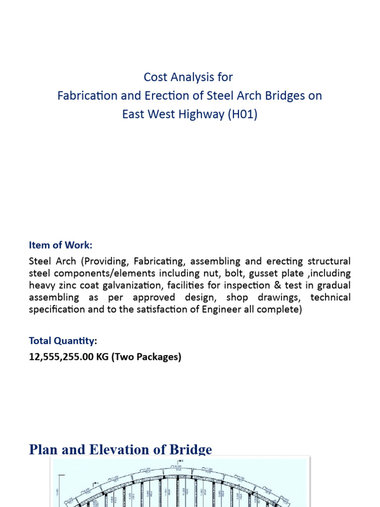 Steel Bridge Analysis | PDF | Welding | Construction