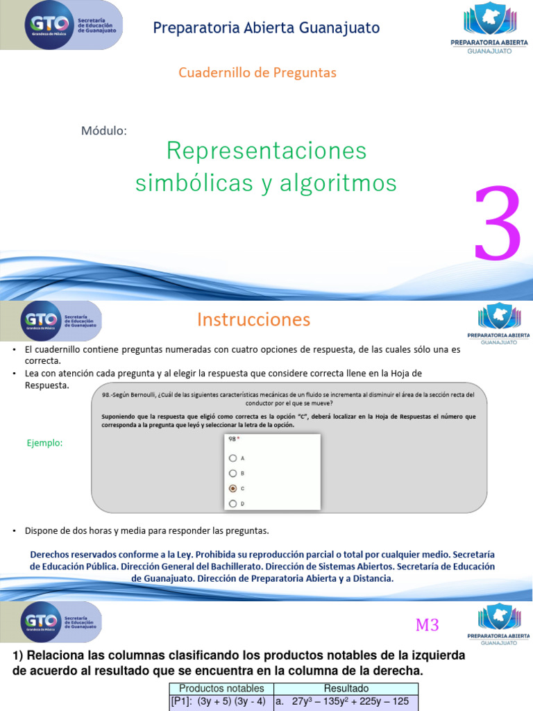 Exameeeeeeen 1 Matematicas | PDF | Matemática Elemental | Matemáticas