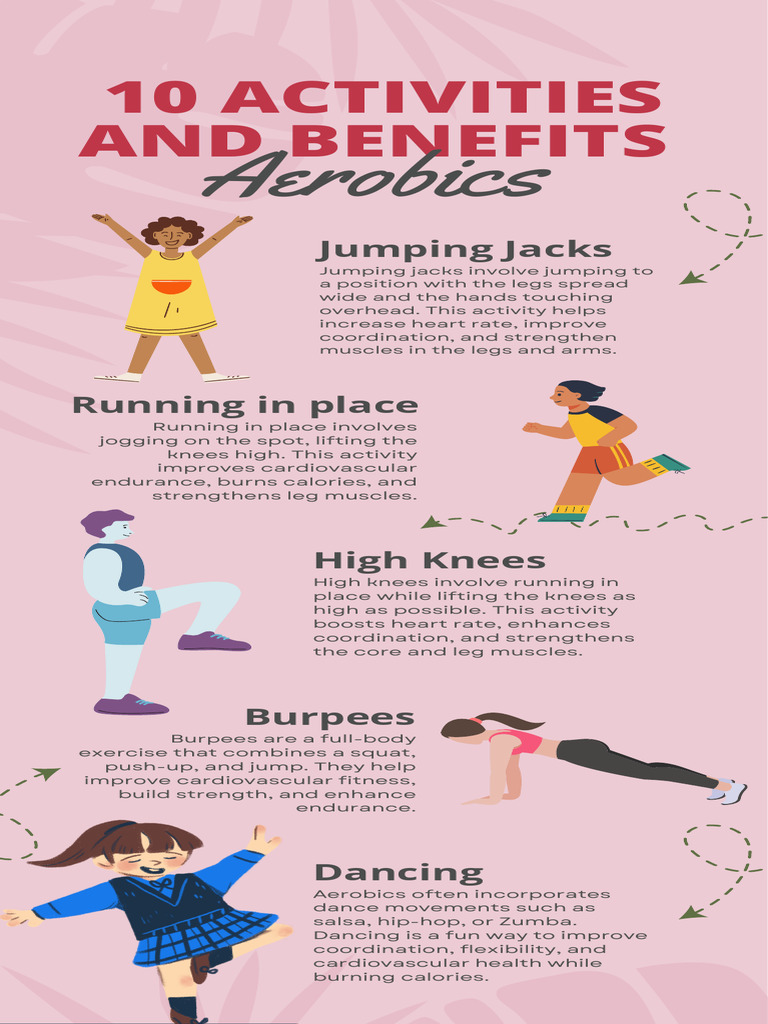 10 Fun Cardio Activities and Benefits | PDF | Aerobic Exercise ...