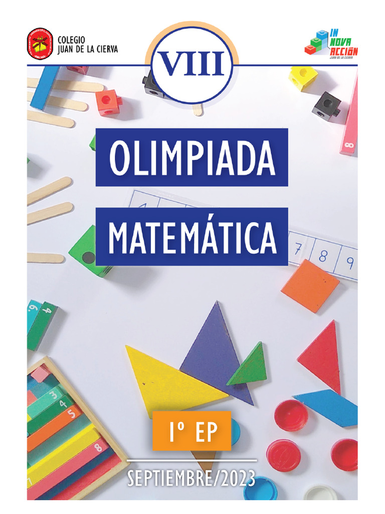 1 Ep Cuadernillo Olimpiada | PDF