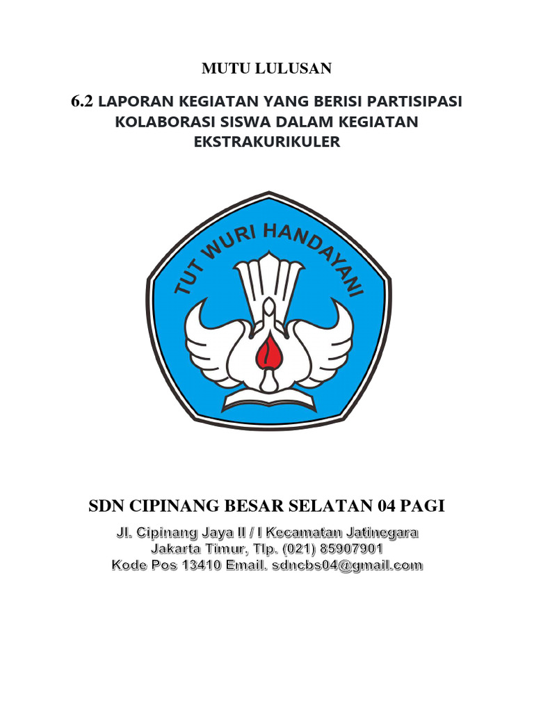 Mutu Lulusan AKREDITASI Butir 6.1 | PDF