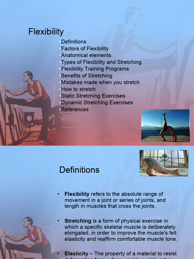 Flexibility Training and Stretching Guide | PDF | Flexibility (Anatomy ...