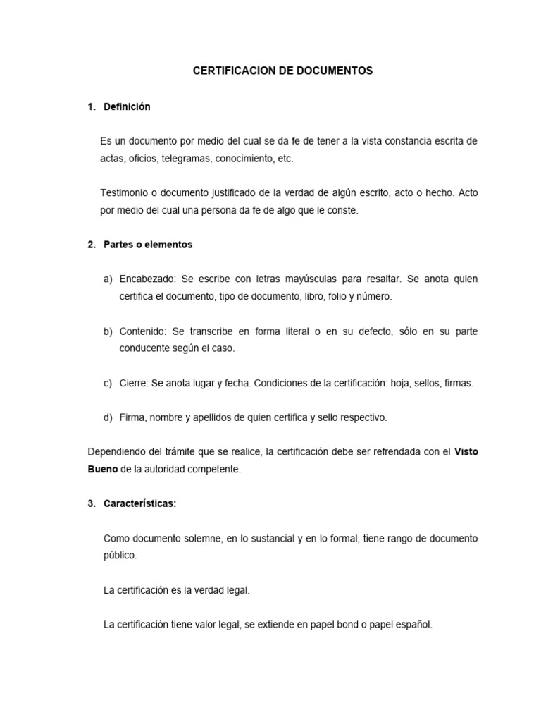 Certificaciones 1 | PDF