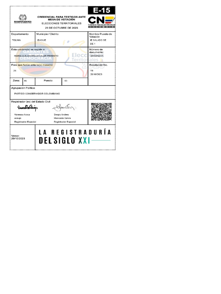 E15 CREDENTIAL | PDF