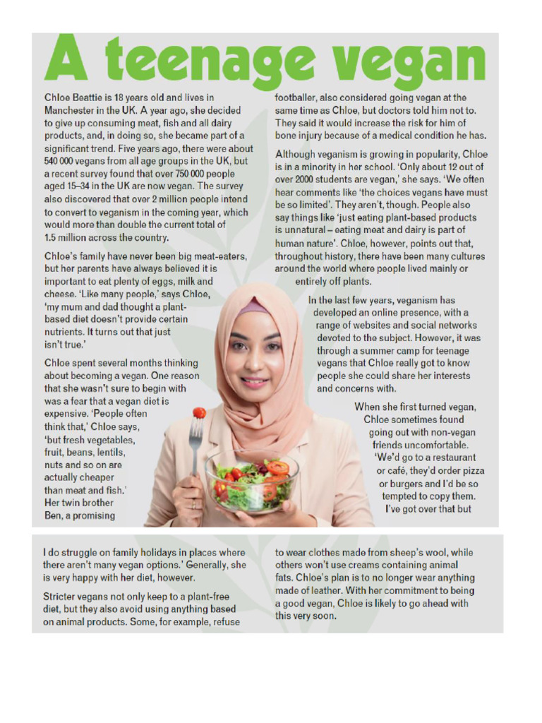 Vegan Article | PDF