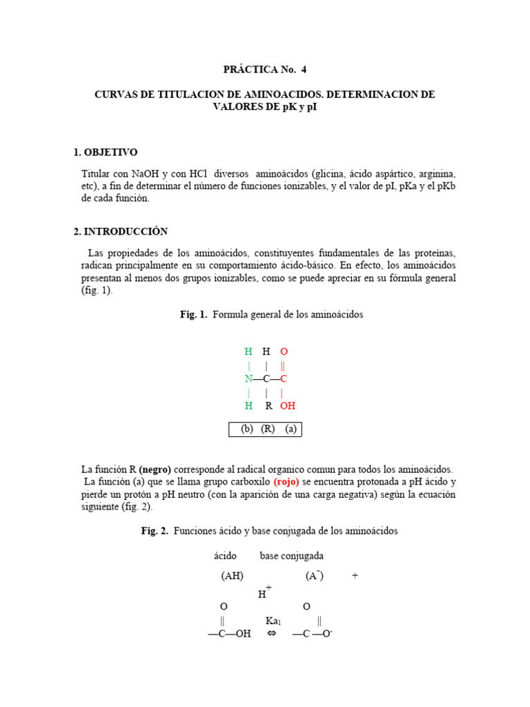 Practica No. 4 | PDF | Constante de disociación ácida | Ácido
