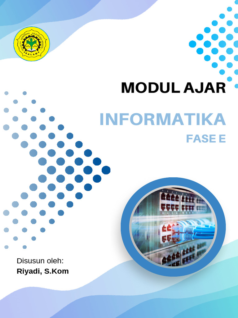 Modul Ajar Informatika - Modul Ajar Jaringan Komputer Dan Internet - Fase E | PDF