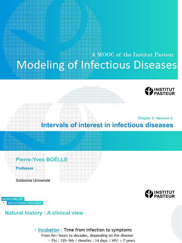 2-2 Slideshow MOOC MID Intervals of Interest in Infectious Diseases ...