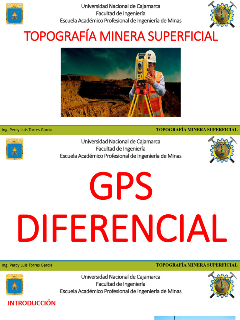 Capítulo Vii - Topografía Minera Superficial | PDF | Sistema de Posicionamiento Global ...