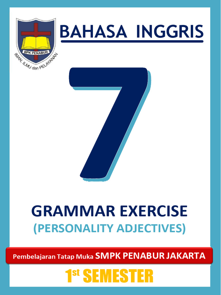 Personality Adjectives Exercise | PDF