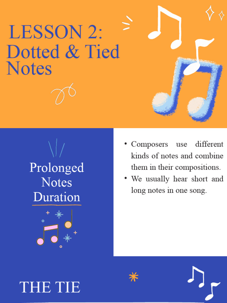 Understanding Ties and Dots in Music | PDF | Foreign Language Studies ...