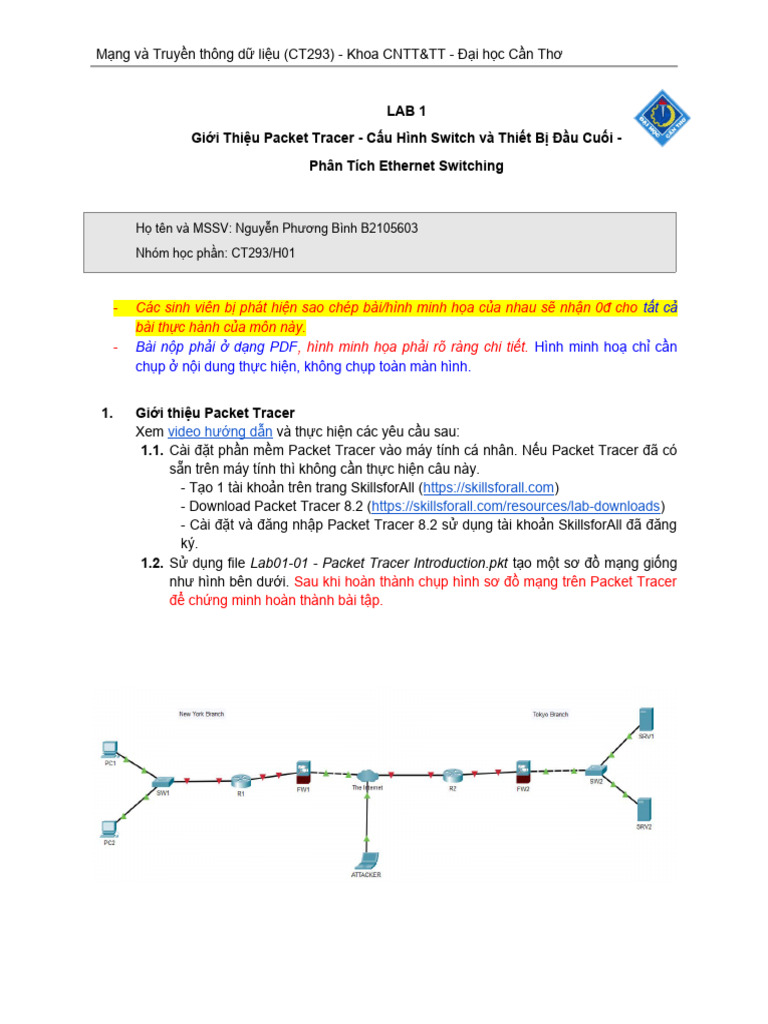 B2105603 M NG-TTDL Lab1 | PDF
