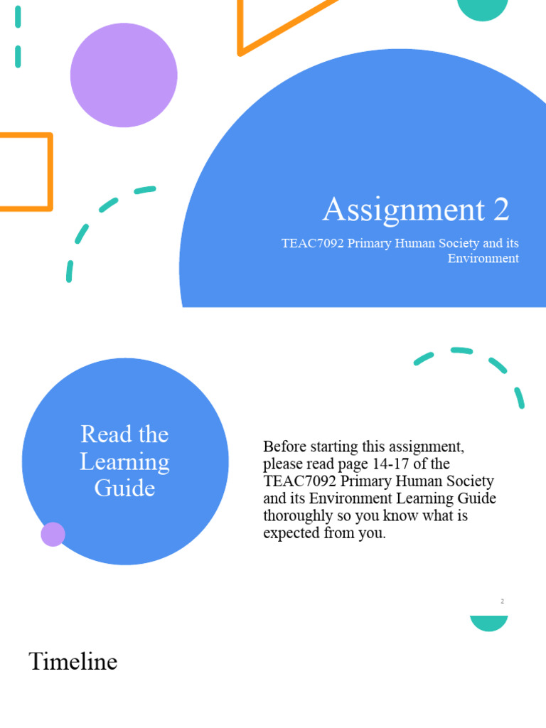 TEAC7092 Assignment 2 Guide | PDF | Lesson Plan | Inquiry Based Learning