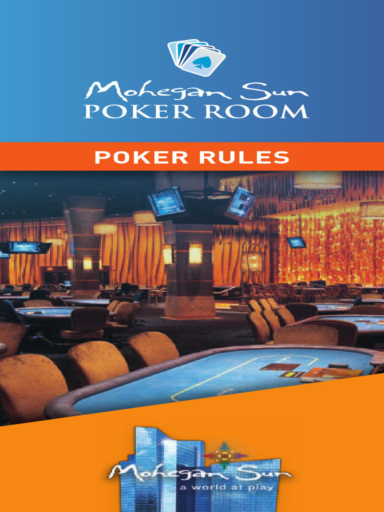 Mohegan Sun Poker Room Rules | PDF