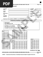 FCE Answer Sheets | PDF | Languages Of The United Kingdom | Humanities ...