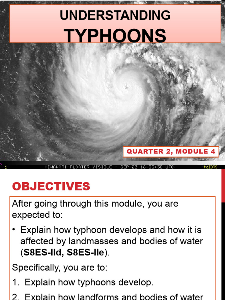 Typhoons: A Learning Module | PDF | Tropical Cyclones | Cyclone