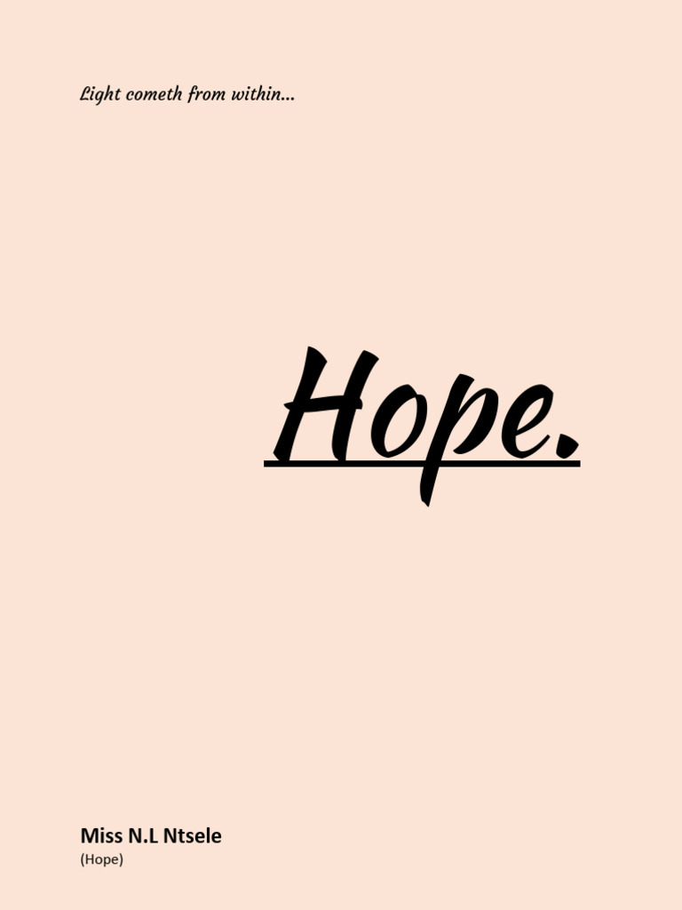 Hope. | PDF