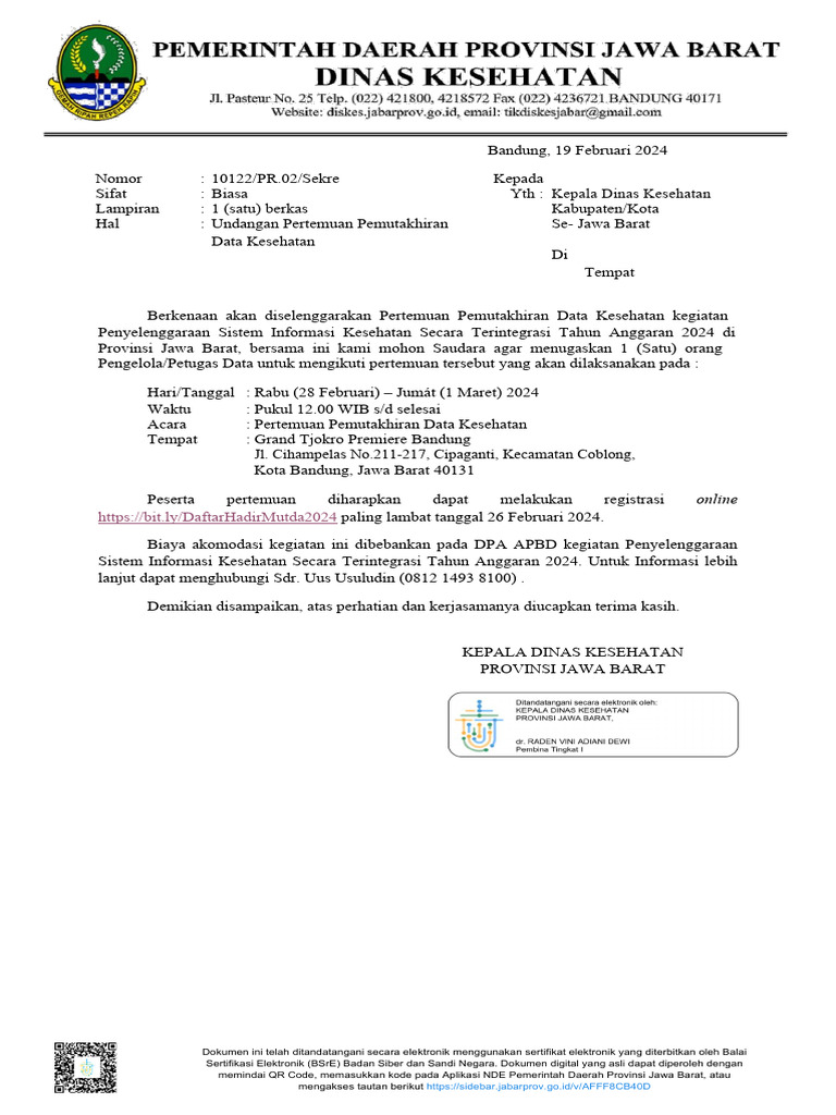 Surat Undangan Kabupaten Kota 19022024 030118 Signed | PDF