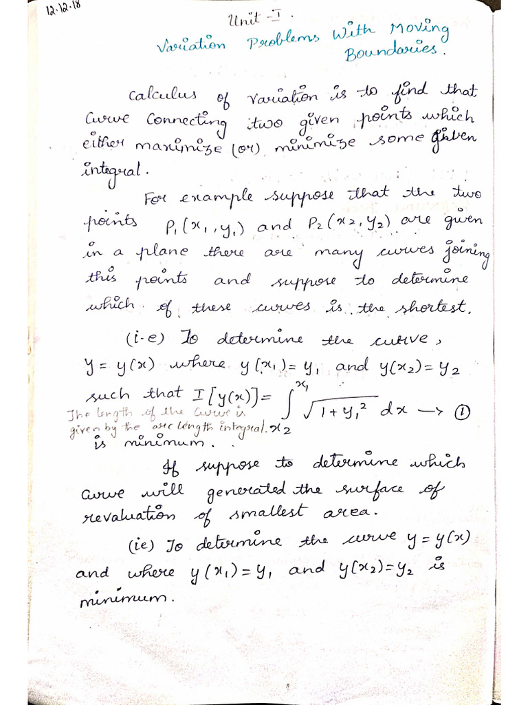 Calculas Unit 1 | PDF