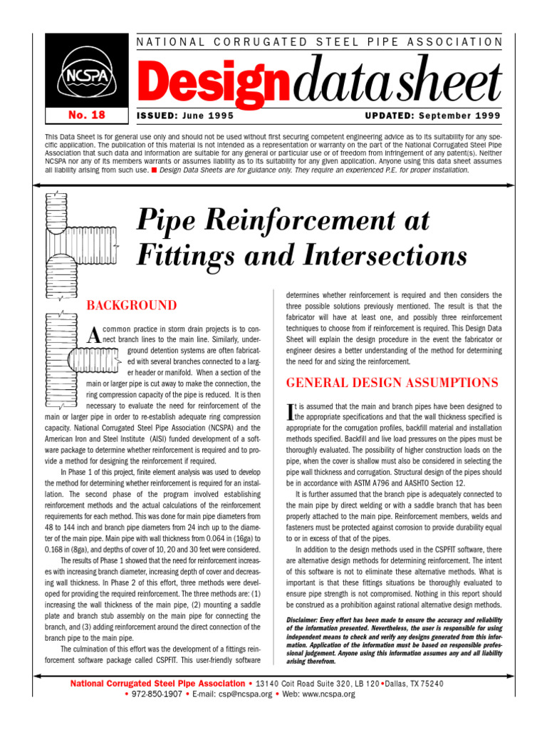 Pipe Reinforcement | PDF | Pipe (Fluid Conveyance) | Screw