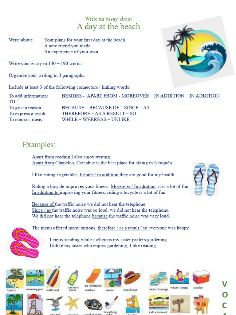 ESSAY A Day at The Beach | PDF