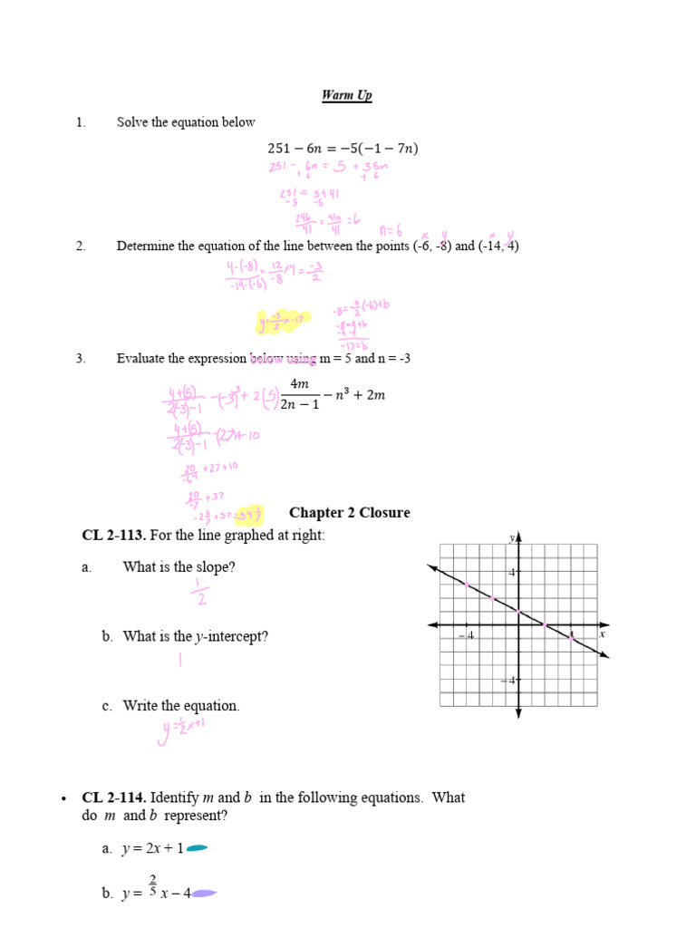 Algebra Problem Set | PDF | Equations | Mathematics