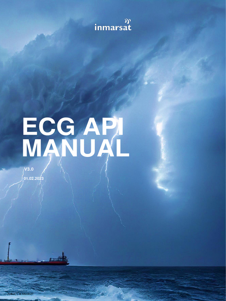 Inmarsat ECG API Manual V3.0.PDF - Downloadasset | PDF | Computing | Telecommunications