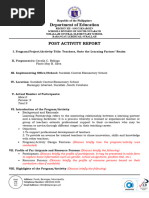 Department of Education: Post Activity Report | PDF | Internet ...