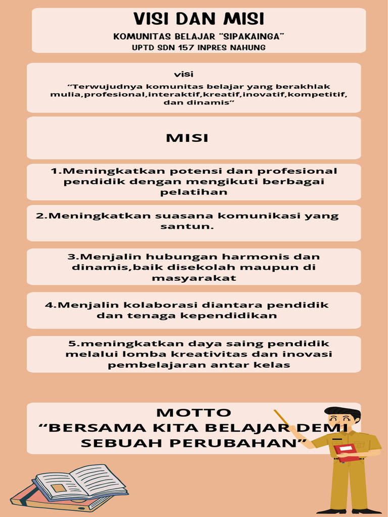Visi Misi Kombel | PDF