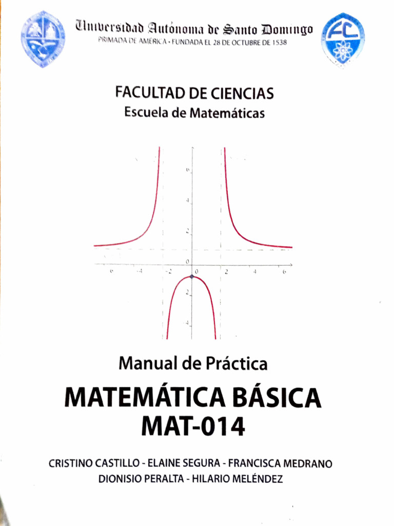 Manual de Práctica (Matemática-014) | PDF