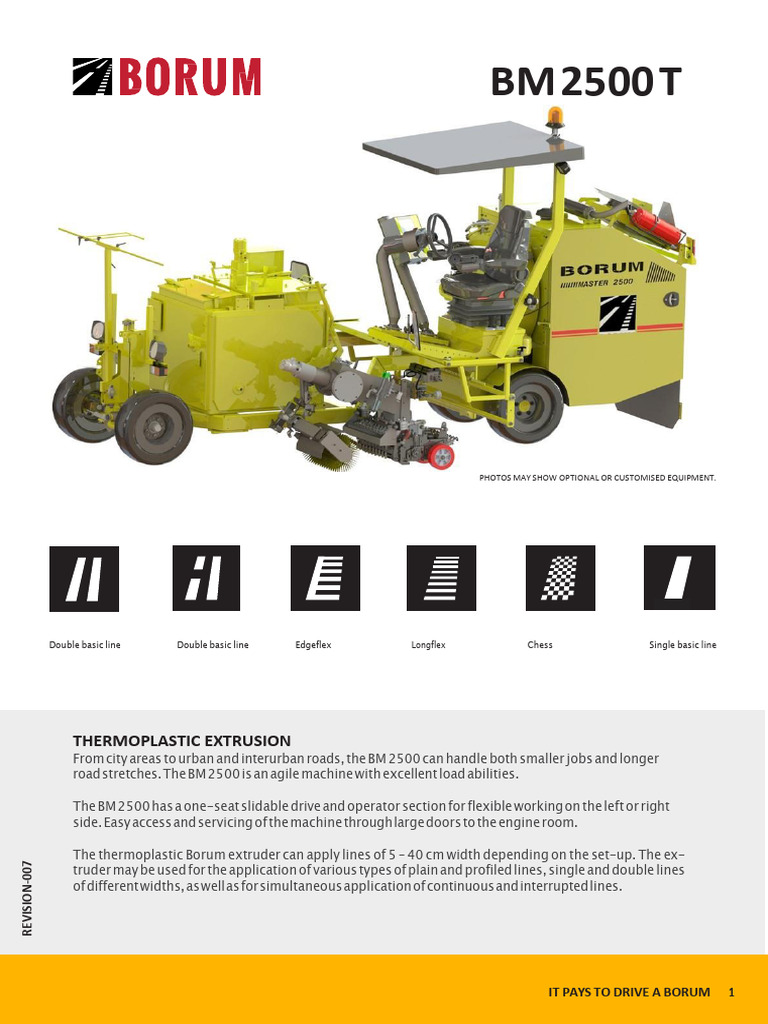 BM 2500 T Modified | PDF | Extrusion | Pump