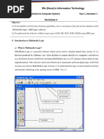 Introduction To LogicWorks | PDF | Window (Computing) | Electronic Circuits