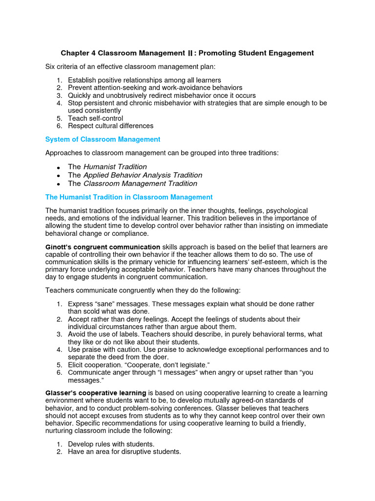 Chapter 4 Summary | PDF