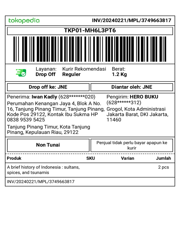 Shipping Label | PDF