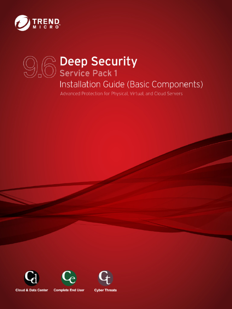 Deep Security 96 SP1 Install Guide Basic en | PDF | Security | Computer Security