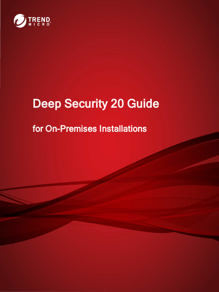 Deep Security 20 On-Premises Guide | PDF | Databases | Linux